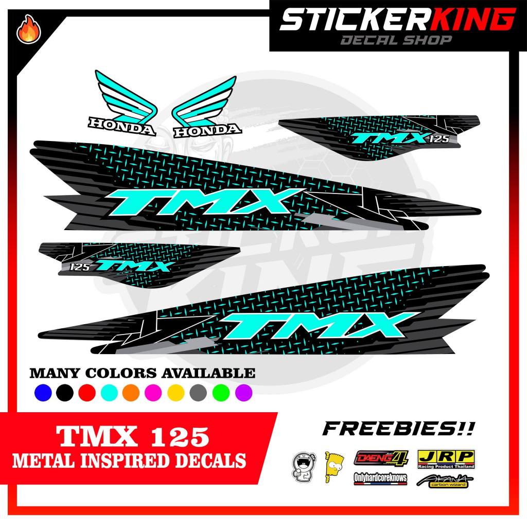 TMX 125 METAL CONCEPT WITH FREEBIES LAMINATED QUALITY PRINT THAI ...