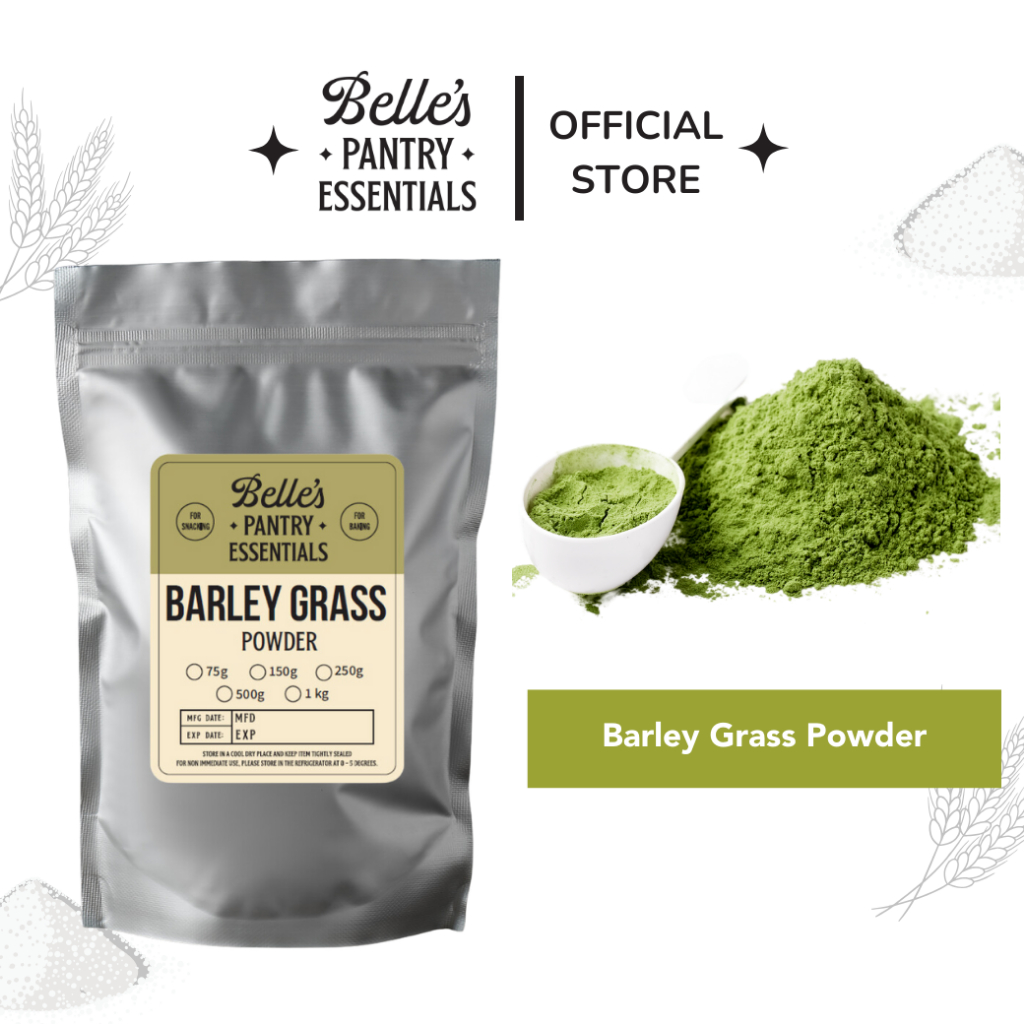 Belle's Pure Barley Grass Powder (75g - 150g) | Shopee Philippines