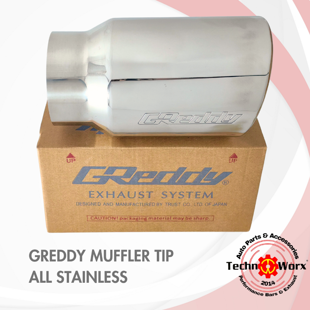 Greddy Muffler Tip ALL STAINLESS Exhaust Design High Quality Original ...