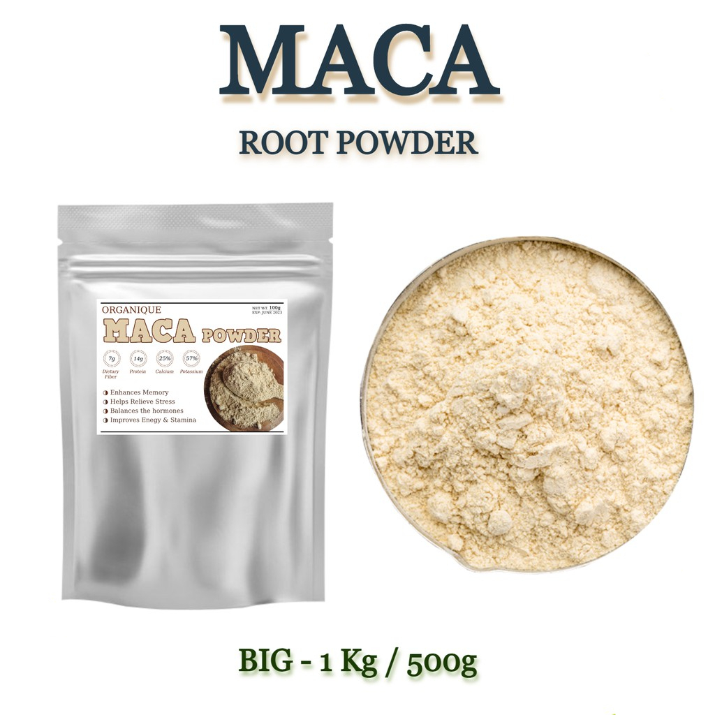 Zenfiber Organiques Pure Maca Powder 500g/1kg | Shopee Philippines