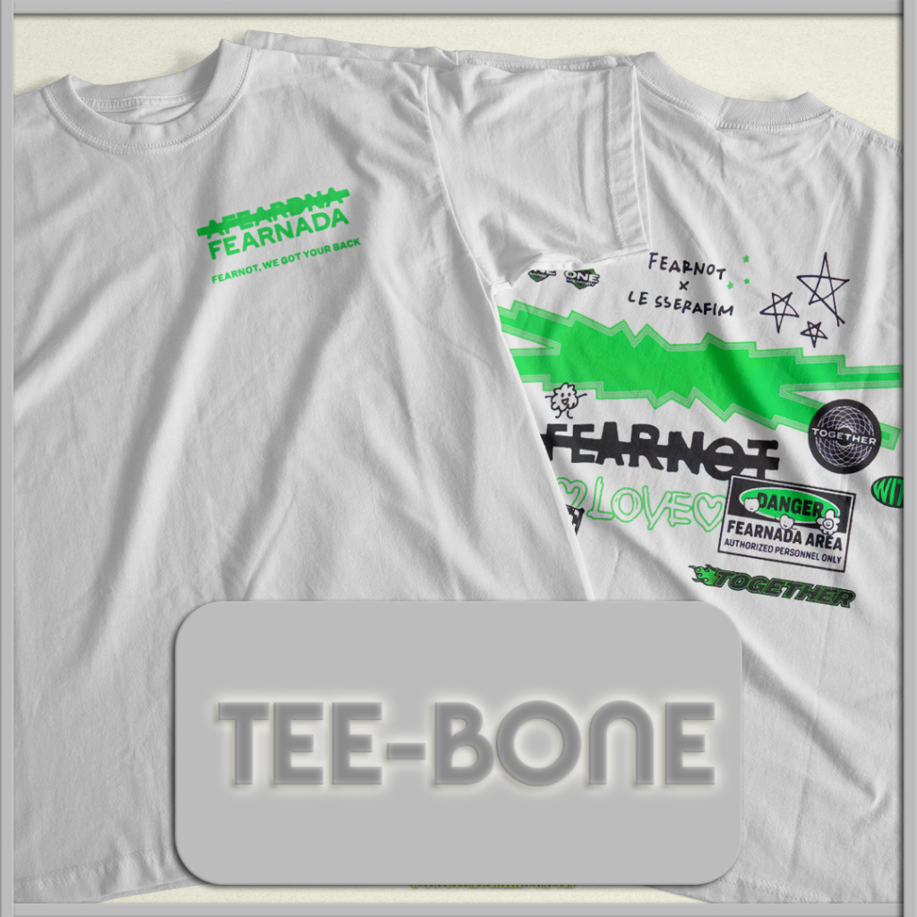 TEEBONE - LE SSERAFIM 'FEARNOT' INSPIRED SHIRT | Shopee Philippines
