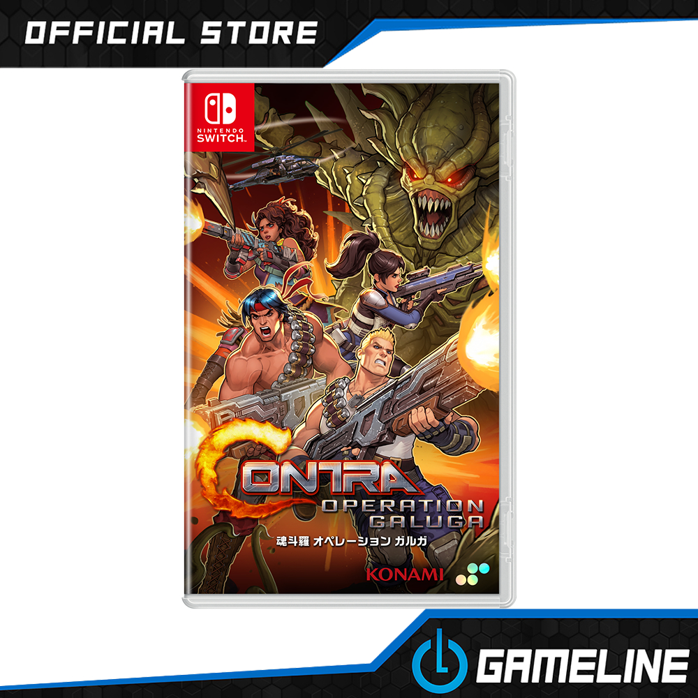 Nintendo Switch Contra Operation Galuga (ASIA) | Shopee Philippines