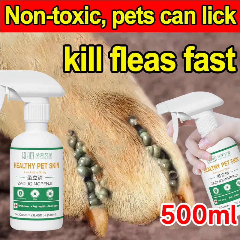 Anti Flea And Tick For Dog Spray 510ML Garapata Remover for Dog Mite ...