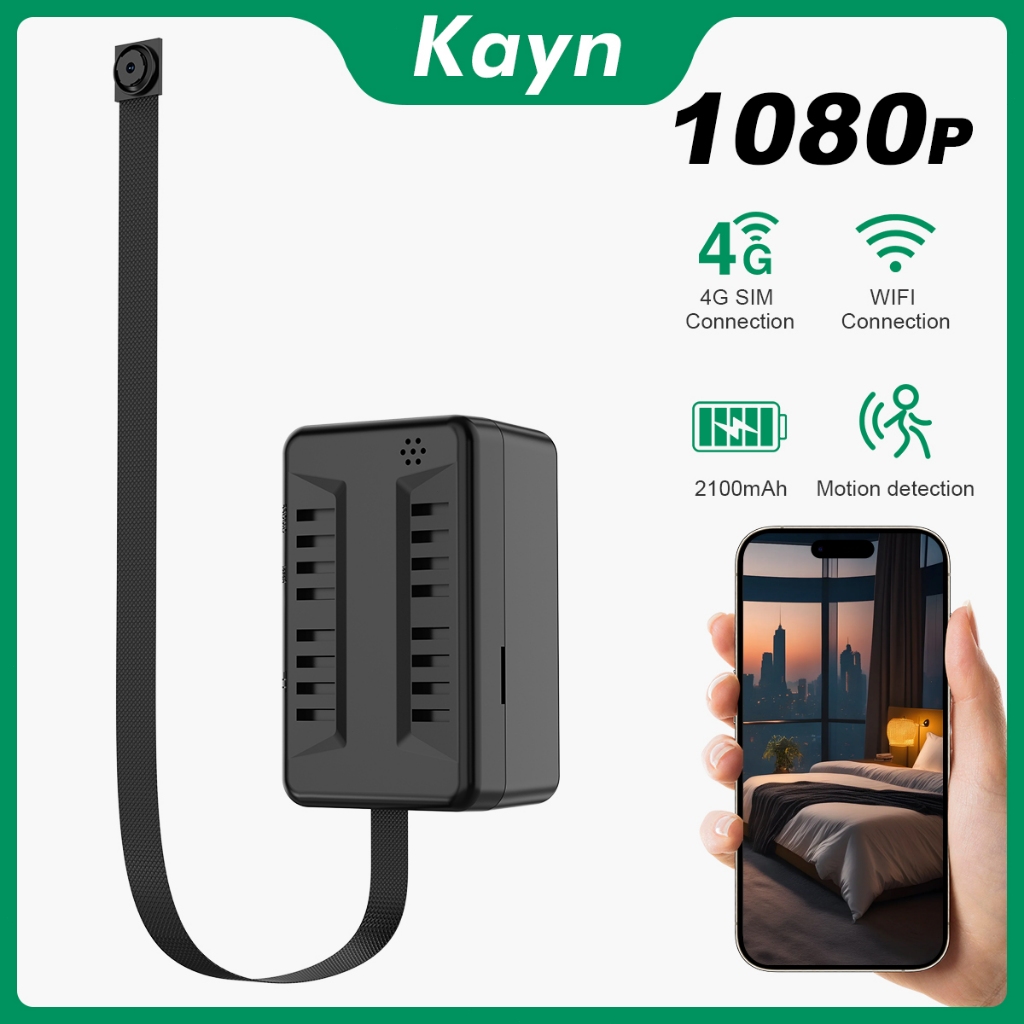 Wireless 1080P Mini Camera Module with WiFi & 4G - Perfect for Discreet ...