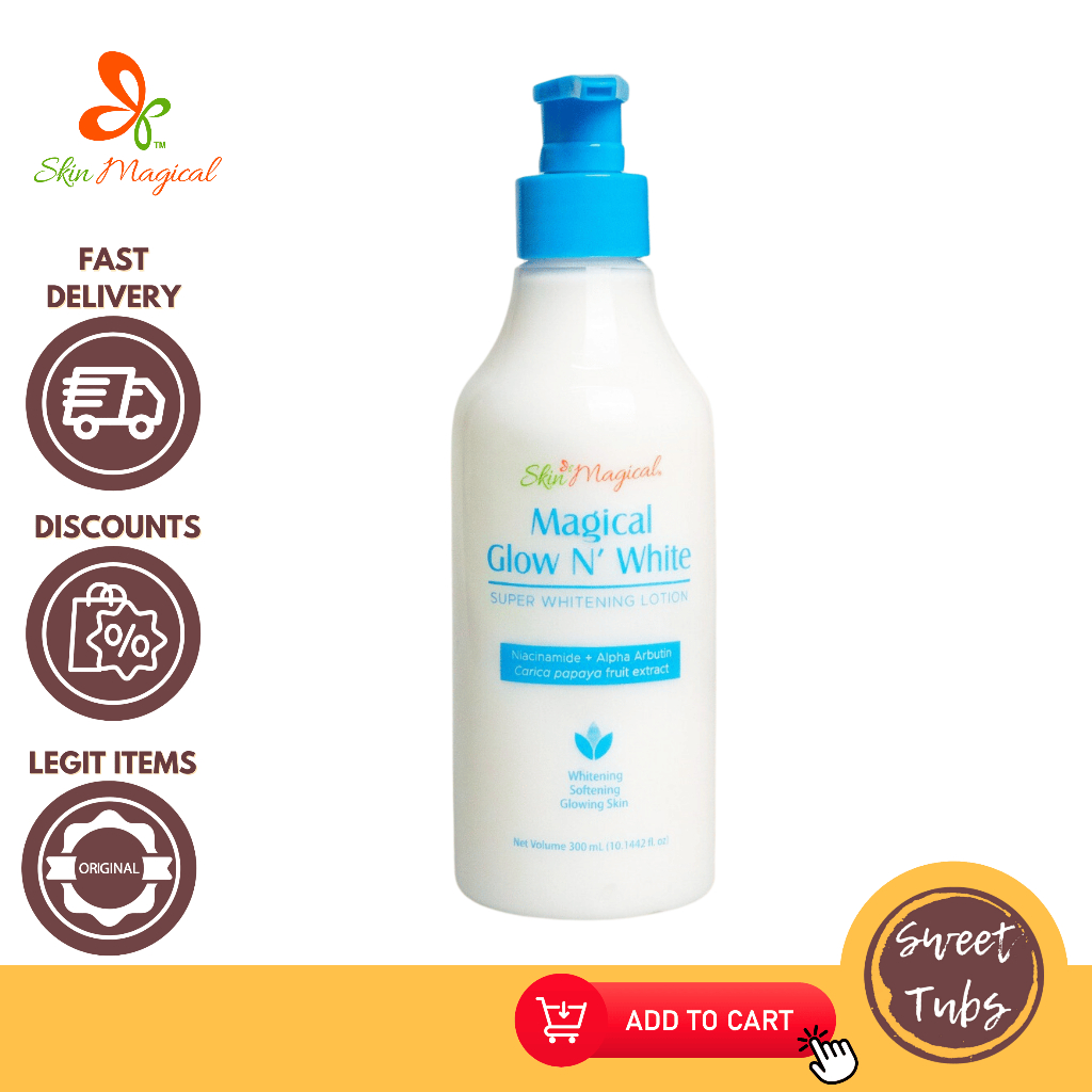 Skin Magical Glow N White Super Whitening Lotion 300ml New Packaging ...