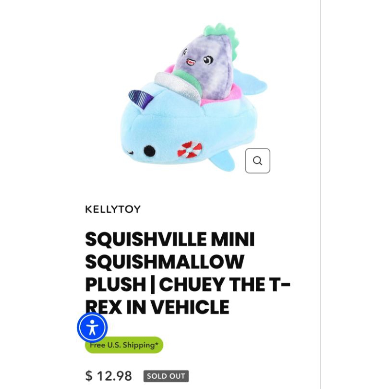 Squishville Mini Squishmallow Plush | Chuey the T-Rex | Shopee Philippines
