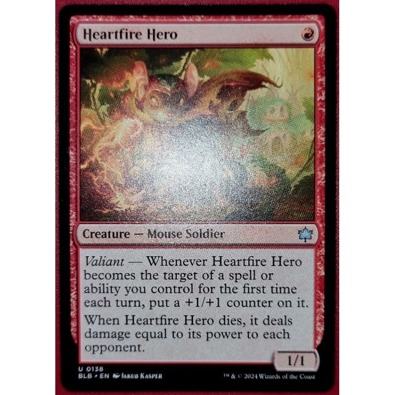 MTG Heartfire Hero BLB (Nonfoil) | Shopee Philippines