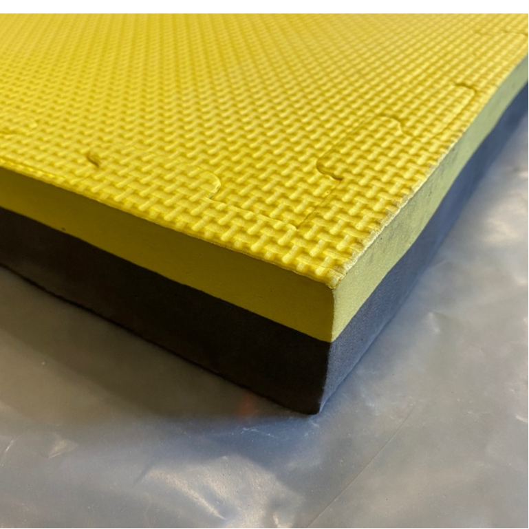NEW Top floor Gym Matt Interlocking Rubber Matt 1 Meter X 1 Meter( 4cm ...