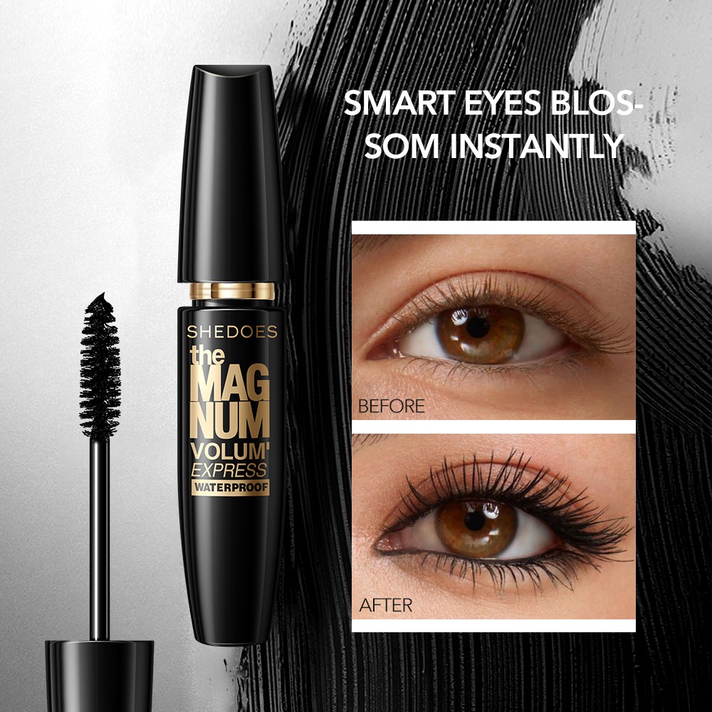 4D Eyelash Mascara Extension Makeup Black Waterproof Eye Lashes Long ...