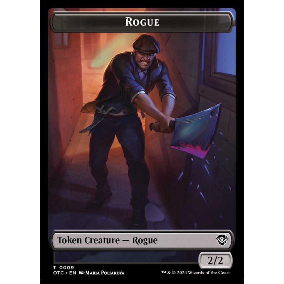 MTG Singles: Rogue // The Monarch Double-Sided Token - Commander ...