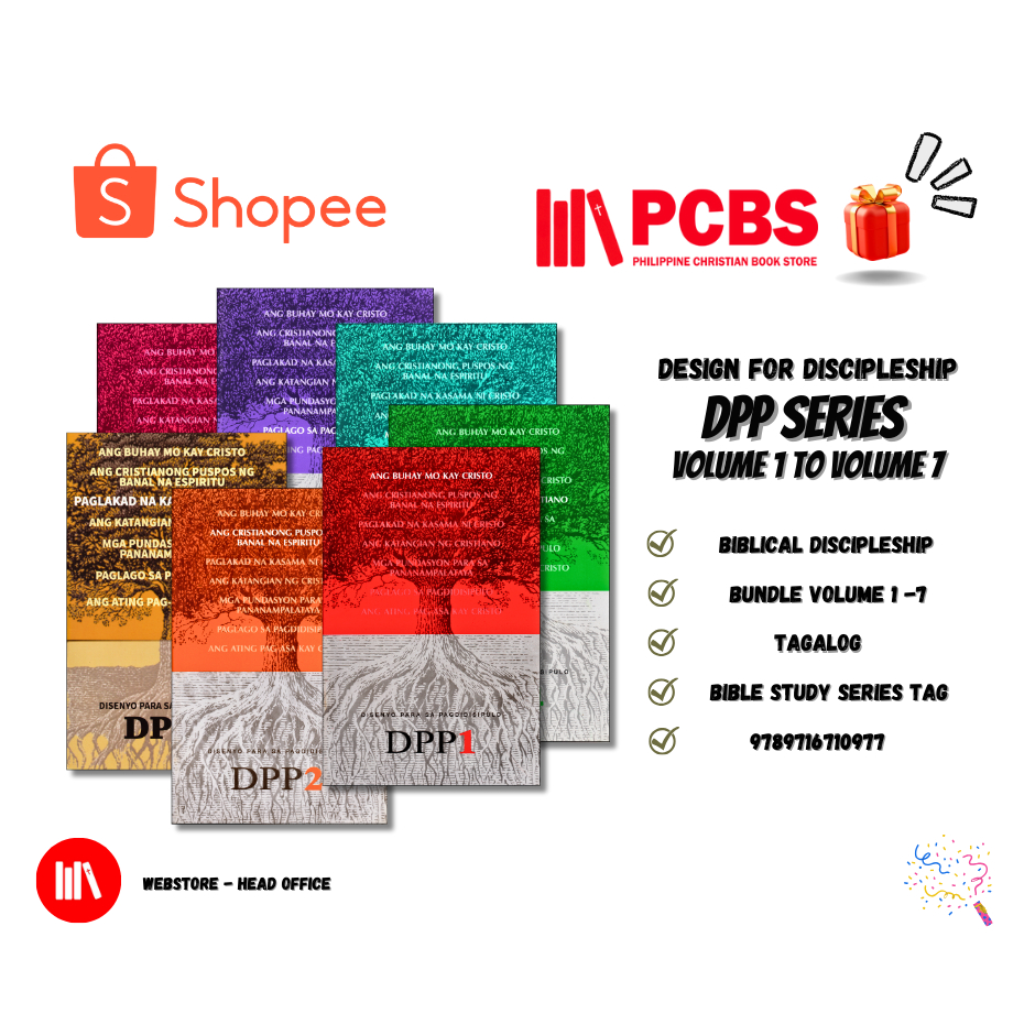 PCBS DPP Design for Discipleship Tagalog Bundle (VOLUME 1 TO VOLUME 7 ...