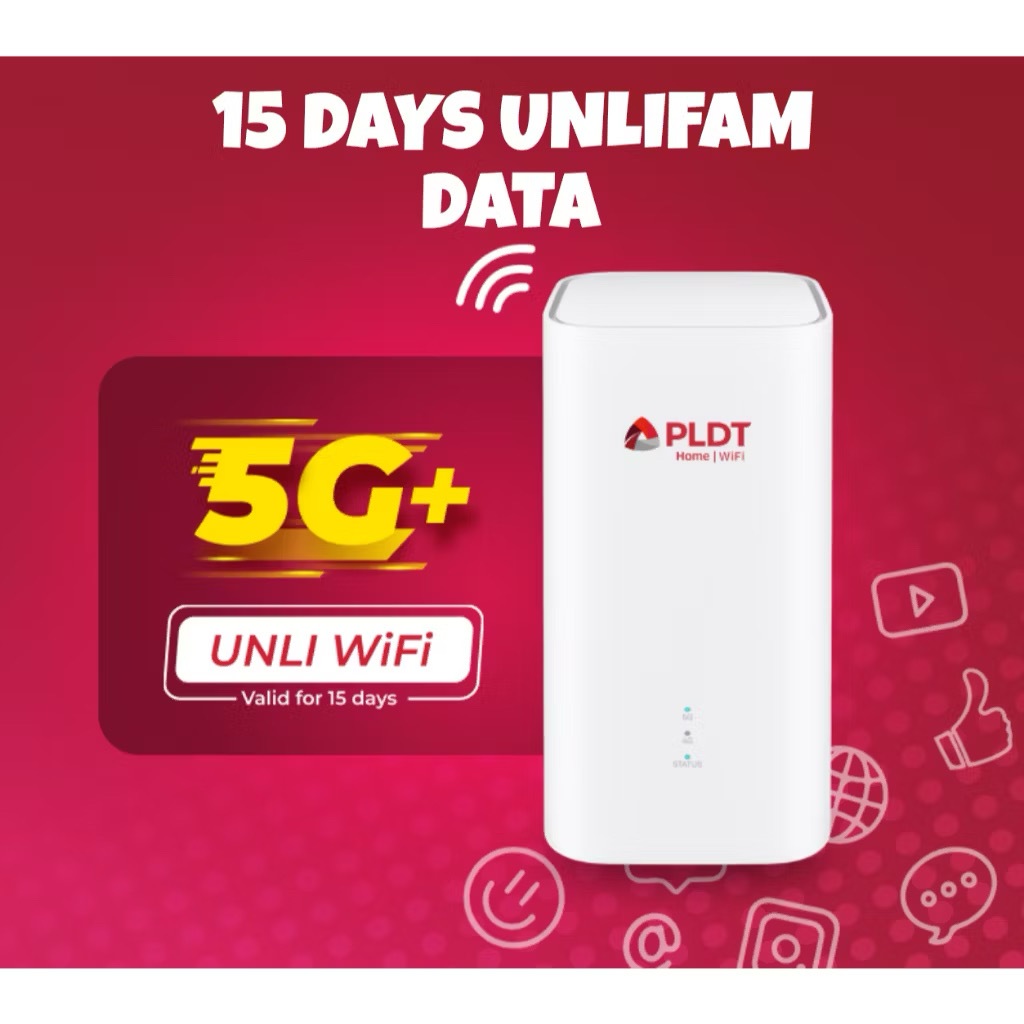 For 5G LTE New PLDT HOME PREPAID WIFI Free 15Days Unli Wifi Valid COD ...