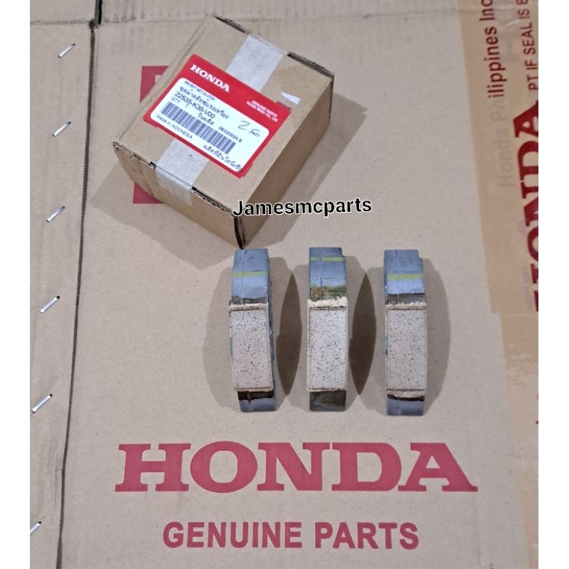 GENUINE CLUTCH LINING/SHOE FOR HONDA CLICK 125i/150i V1-V2-V3-V4 (HGP:22535-K35-V00) | Shopee ...