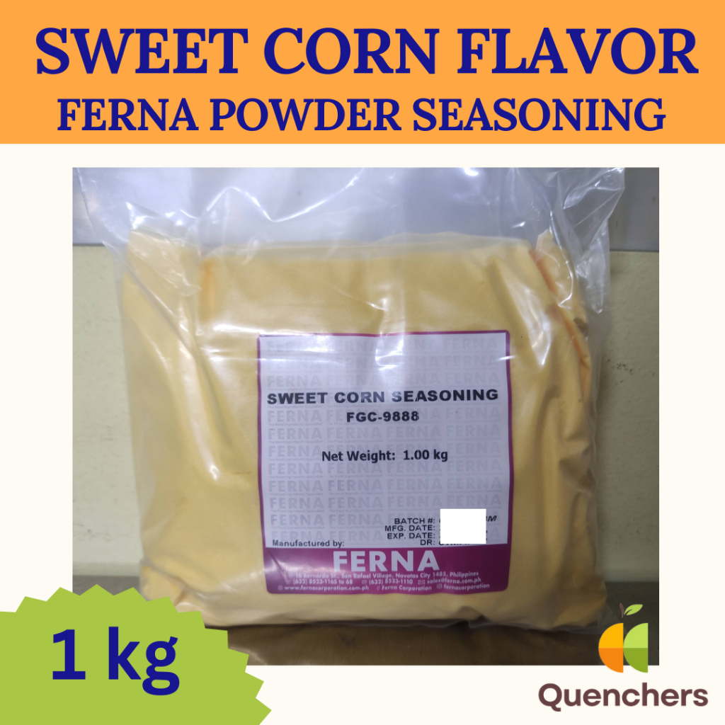 Sweet Corn Powder 1kg Flavor Seasoning Potato | Shopee Philippines