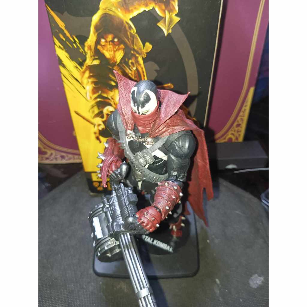 Commando Spawn Mortal Combat Mcfarlane BIB with machine gun | Shopee ...