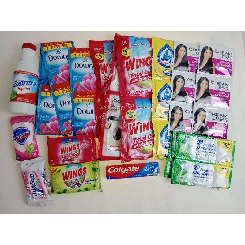 Grocery Bundle 14 /Laundry package/ Home esseintials/ Laundry Set ...