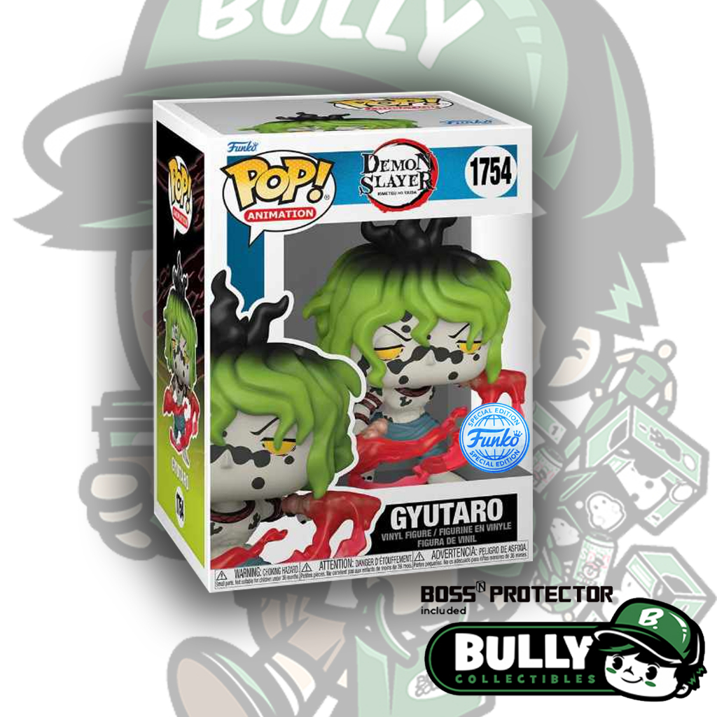 Funko POP! Animation: Demon Slayer - Gyutaro (Blood Attack) (FSE) 1754 ...