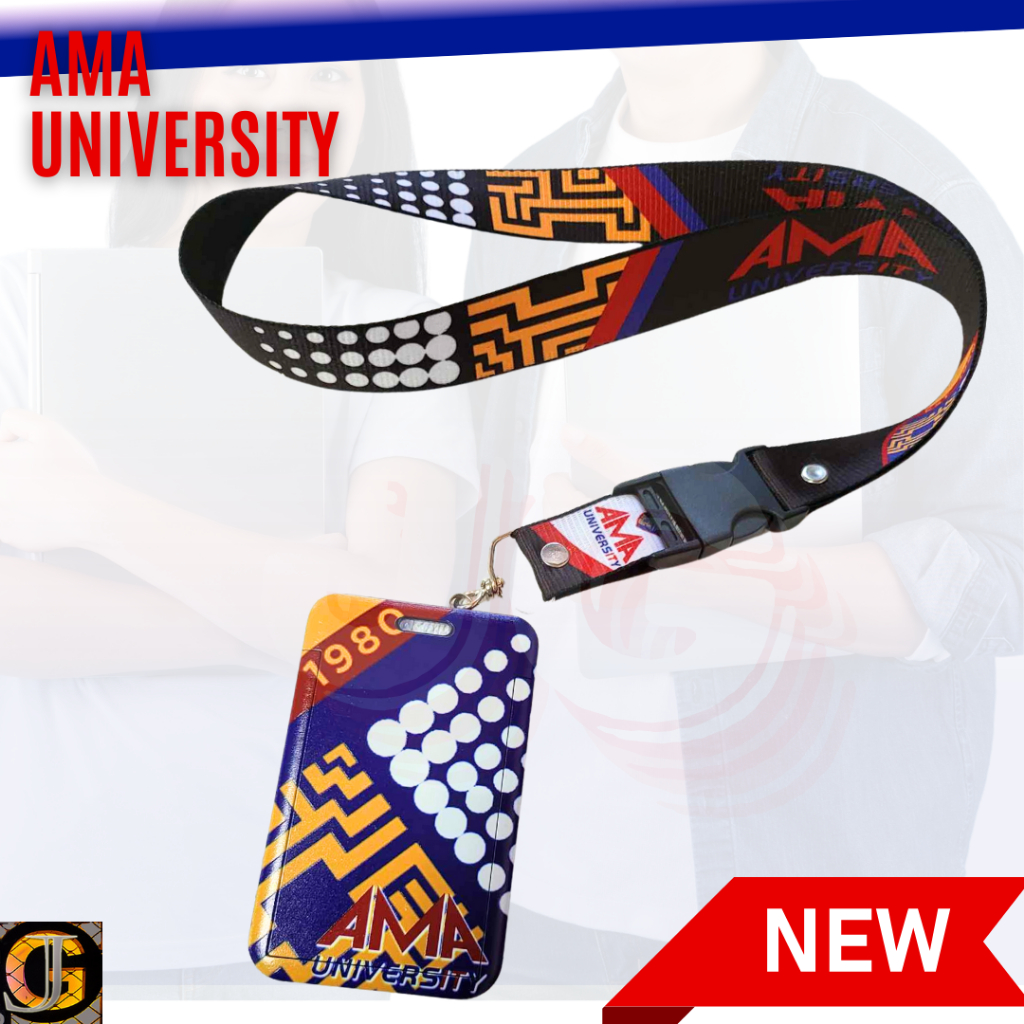 jg AMA Sublimation Prints 1inch Lanyard Id Lace and Name Tags | Shopee ...