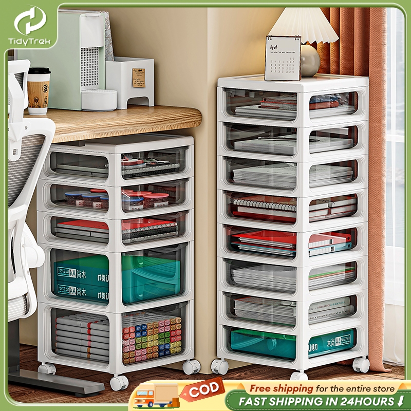 File Storage Cabinet With Wheel Bond paper organizer drawer Office Desk ...