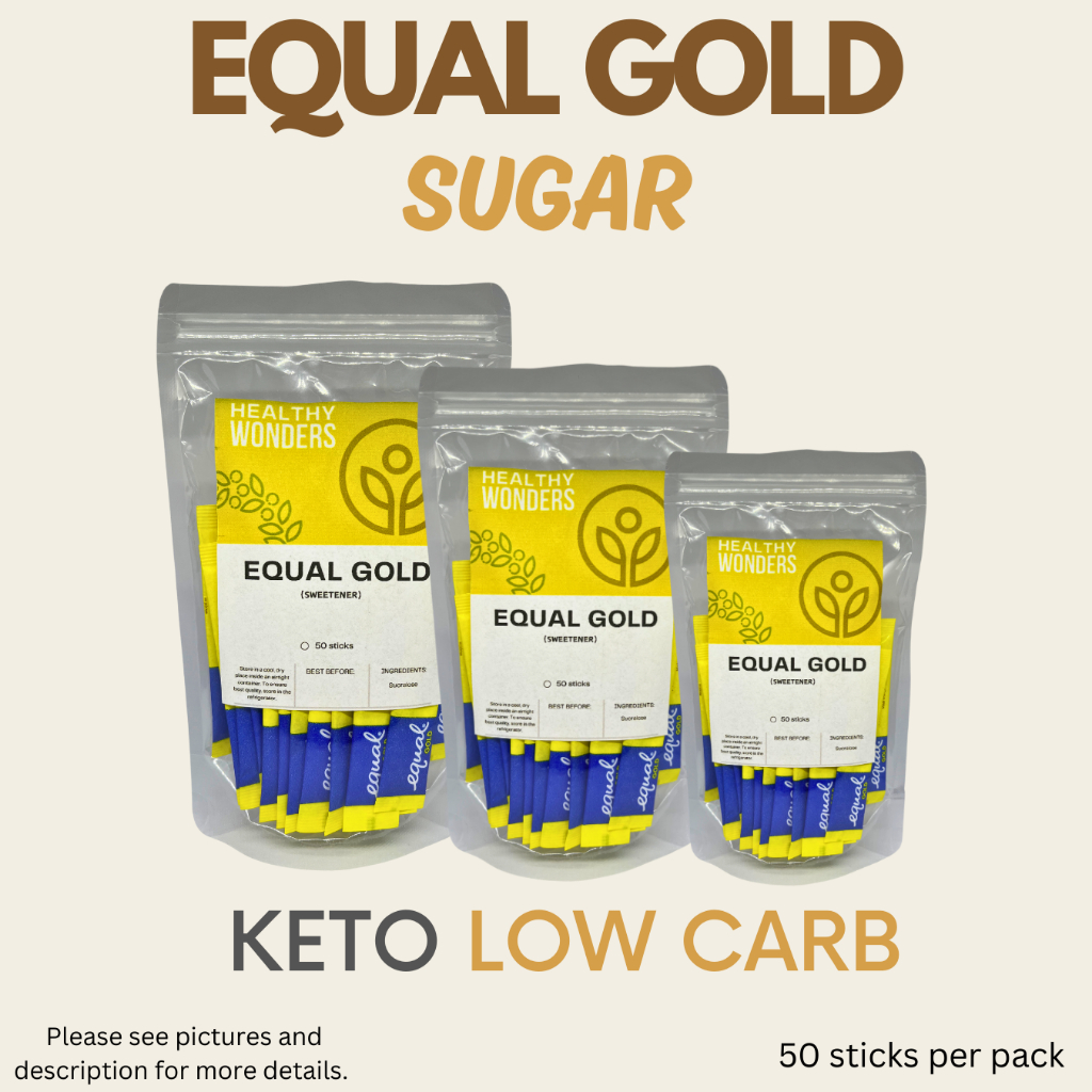 Equal Gold - Sugar | Keto | Low Carb Approved | Diabetic Friendly ...