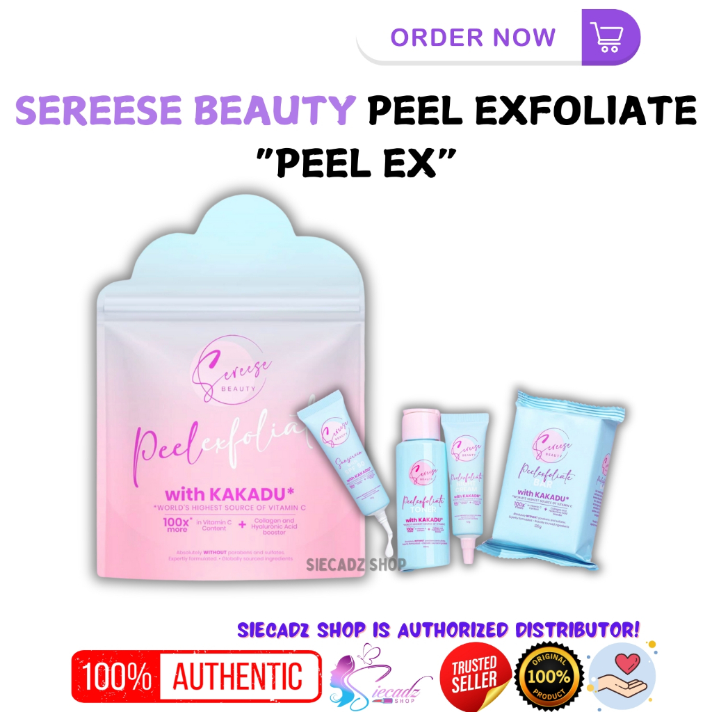 Sereese Beauty Peel Exfoliate | Peel Exfoliate | SB Peel Ex | Reese Tayag Skincare | Shopee ...