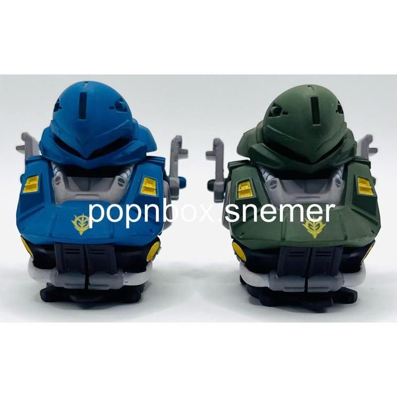 MS-18E Kampfer Mini Bust Action Figure Set by Bandai x Mobile Suit ...