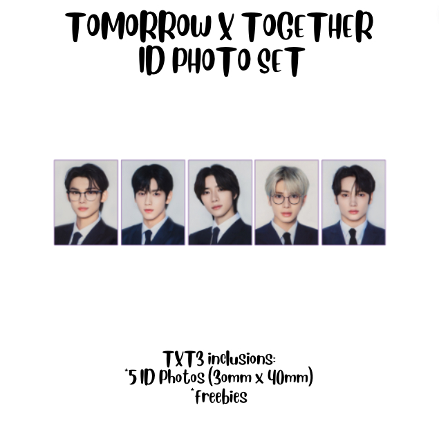 [FANMADE] TXT ID Passport Size 2x2 Yeonjun Soobin Beomgyu Taehyun Huening Kair | Shopee Philippines