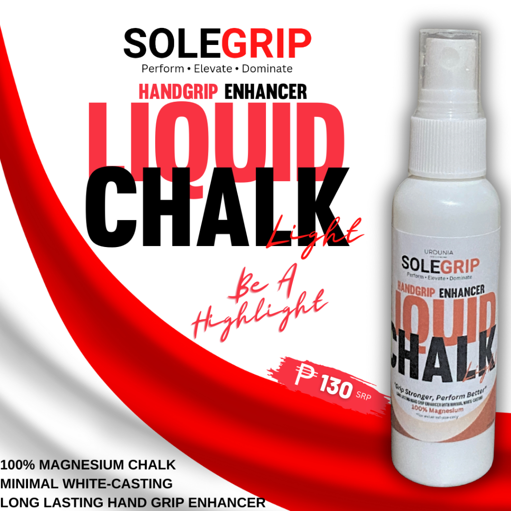 SoleGrip Hand Grip Enhancer Liquid Chalk Light | Shopee Philippines