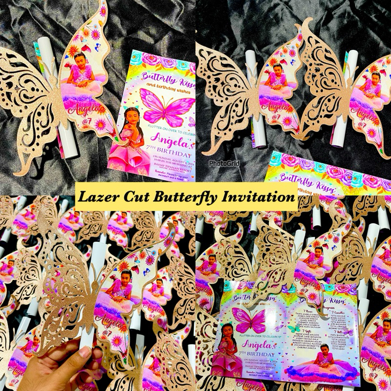 Cut out Style invitation | Shopee Philippines