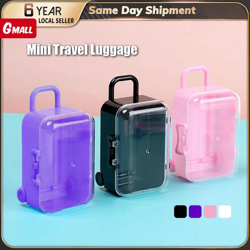 【Fast Delivery】 Mini Luggage Storage Box Jewelry Organizer Cute ...