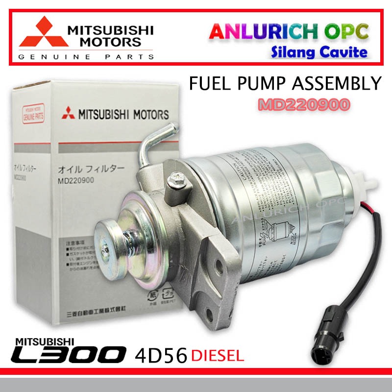 FUEL FILTER ASSEMBLY MITSUBISHI L300 4D56 DIESEL / L200 1997-2007 Part ...