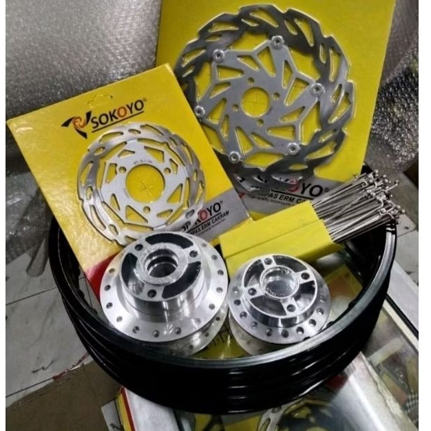 Rim set for raider150 carb/raider150 fi rayos/rim/hub/disc plate ...