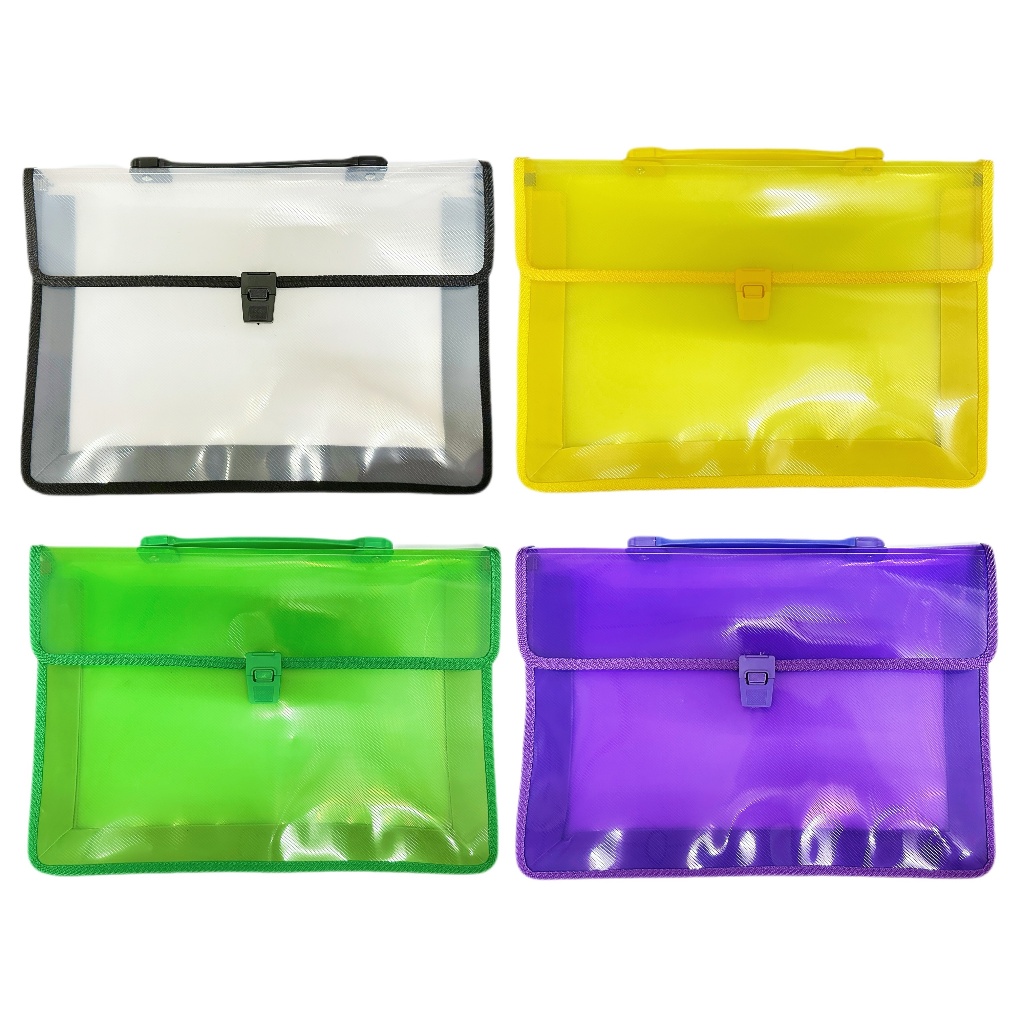 Expandable Document Envelope File Case 2 Pockets Long NO.9211 Office ...