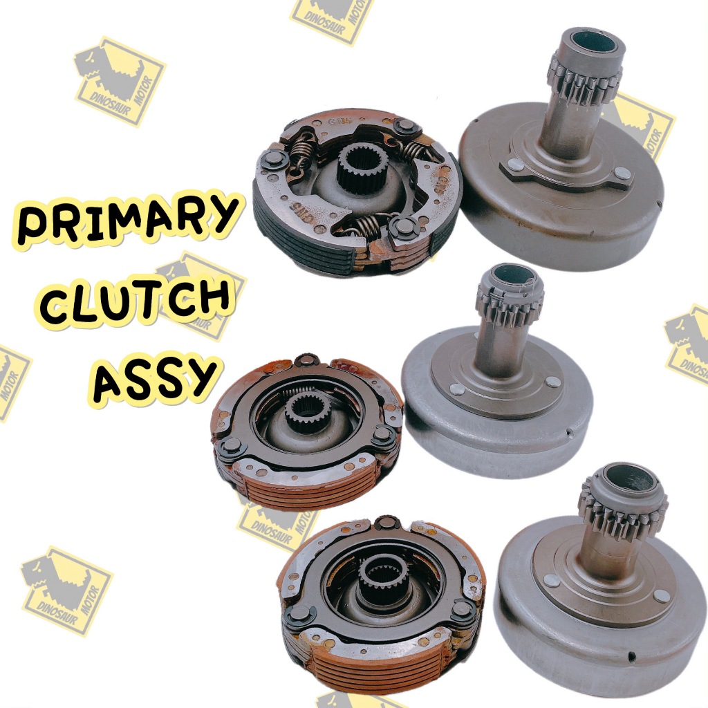 PRIMARY CLUTCH ASSY XRM-110/W100 /110 WAVE-125 DREAM/C100 | Shopee ...