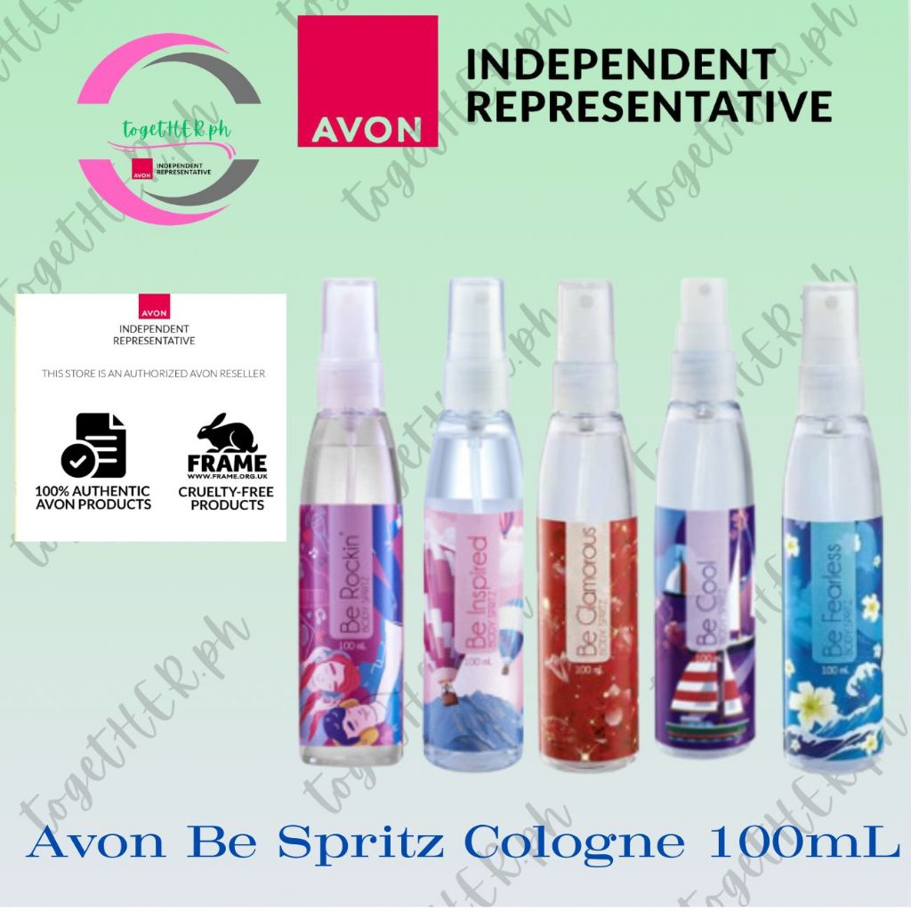 Avon Cologne Be Body Spritz 100 mL | Shopee Philippines