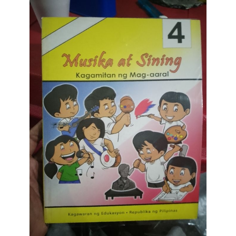 MUSIKA AT SINING KAGAMITAN NG MAG-AARAL grade 4 (use | Shopee Philippines