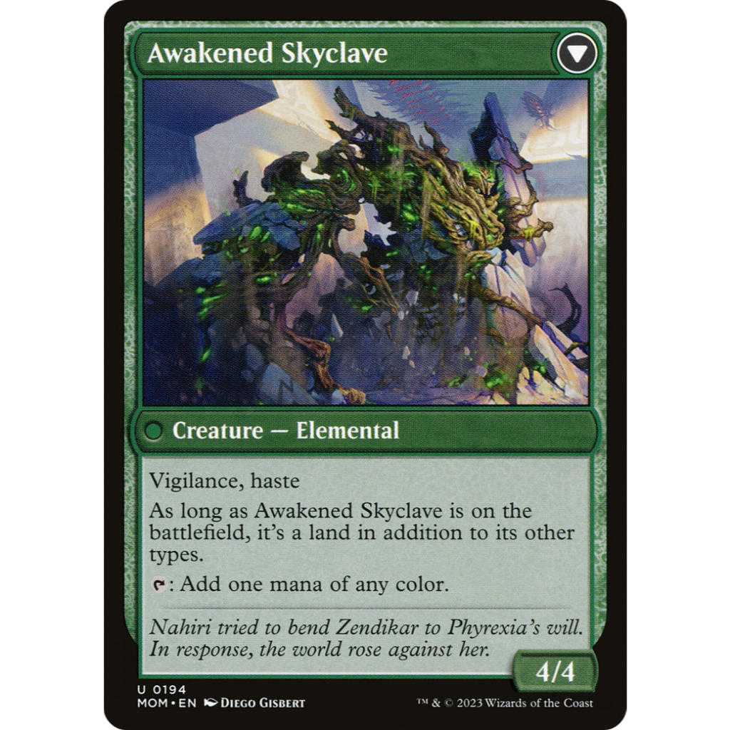 Awakened Skyclave with BACK Highly Rated Proxy (Sticker is already put ...
