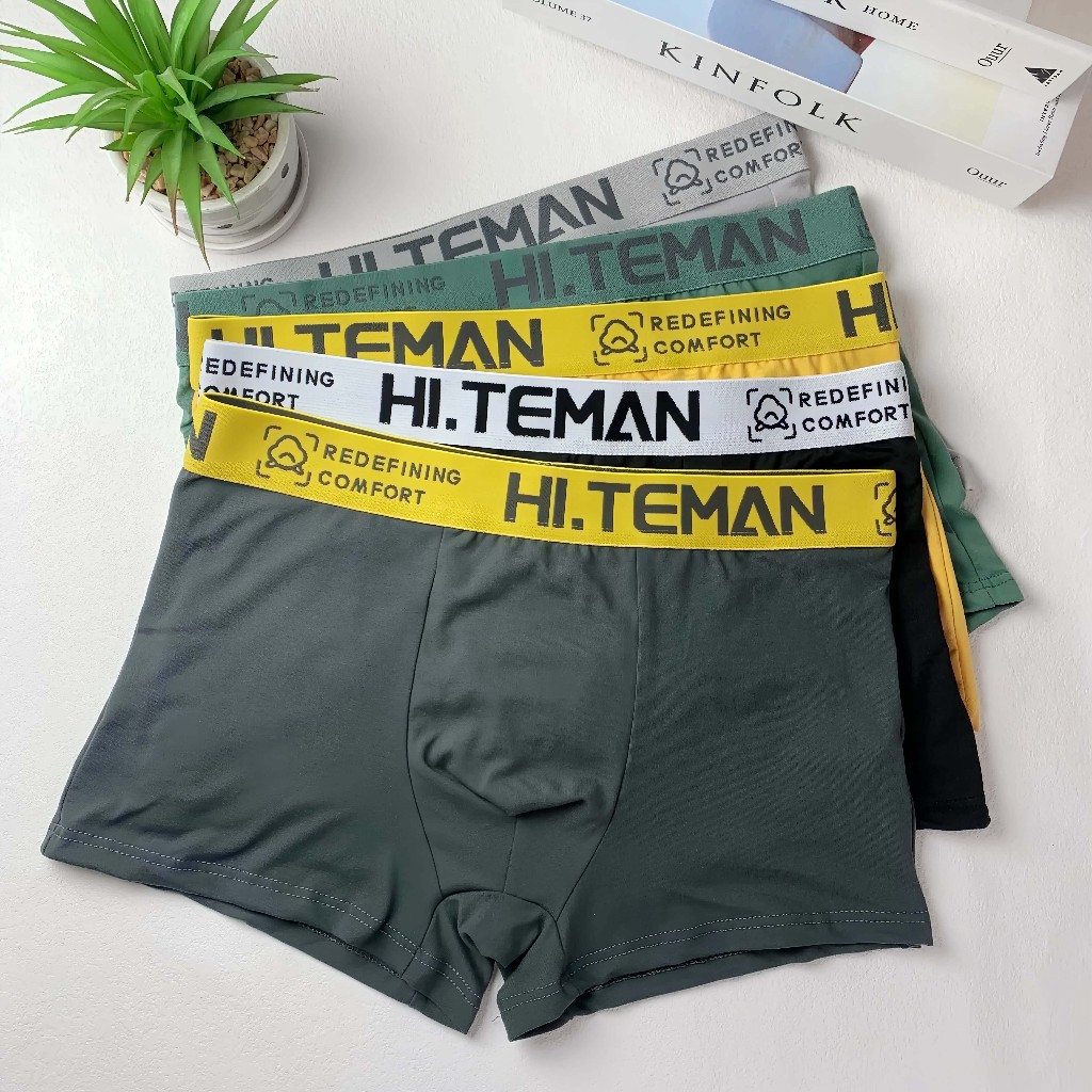 5PCs Men's Boxer Brief Underwear HITEMAN 5 PIECES L-3XL High Quality ...