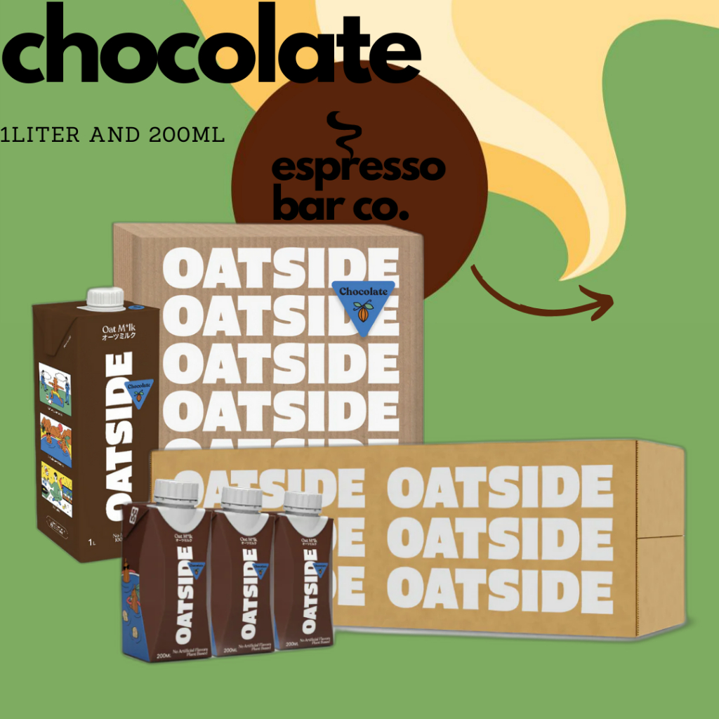 OATSIDE Chocolate Oat Milk Wholesale - 1L x3 or 200ml x6/x12 Packs ...