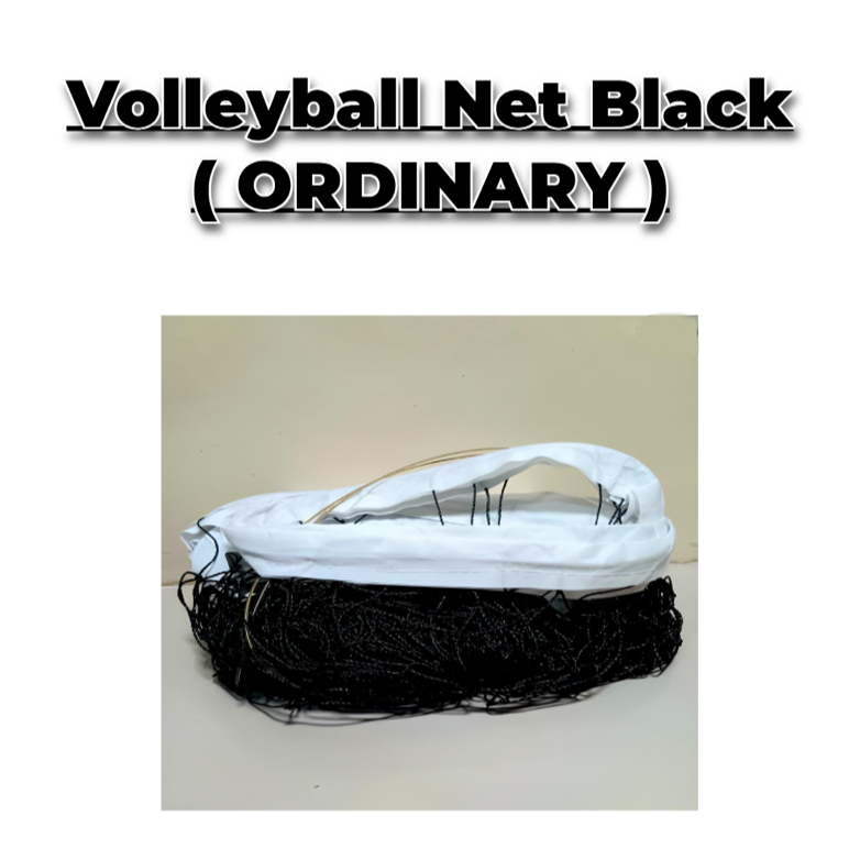 Standard Volleyball Net Black Without Box ( ORDINARY ) | Shopee Philippines