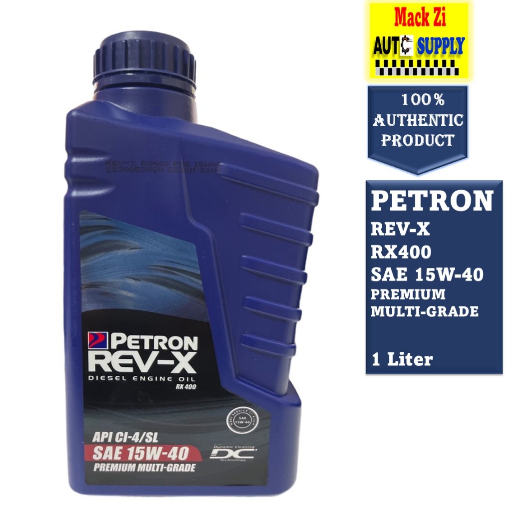 Petron Rev-X RX400 Premium Multi-Grade Diesel Engine Oil (Trekker) SAE ...