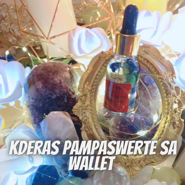 Kderas Pampaswerte Sa Wallet Conjure Oil | Shopee Philippines