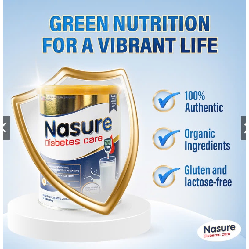 N.A.S.U.R.E | Milk Powder Diabetes Supplement 400grs | Shopee Philippines