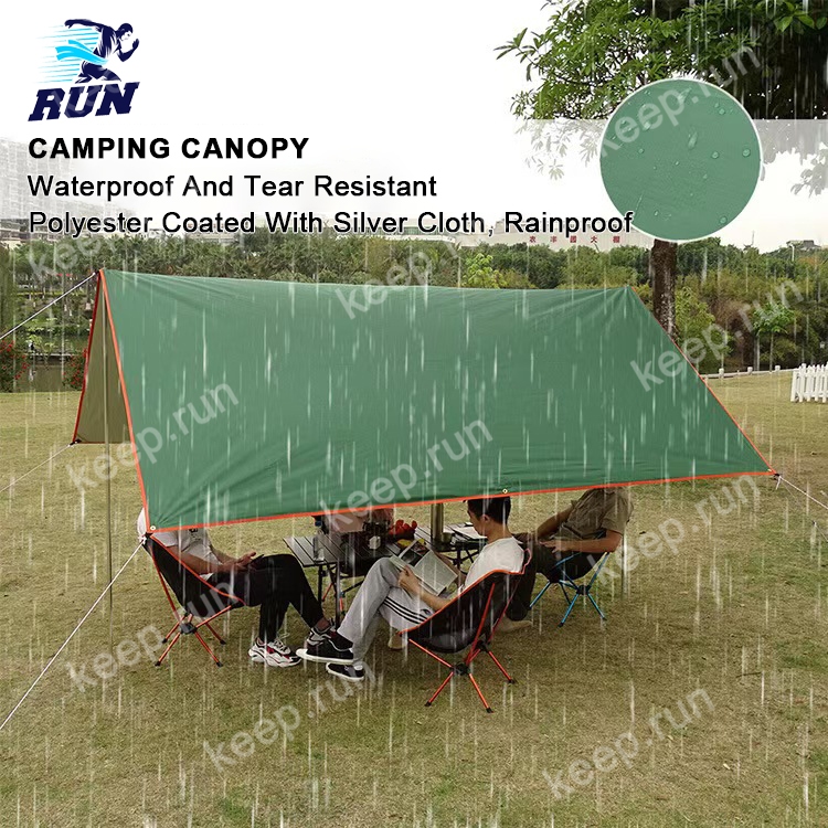 【Ready Stock】Canopy Tent Set Ultralight Weight Flysheet Awning Tent Set ...