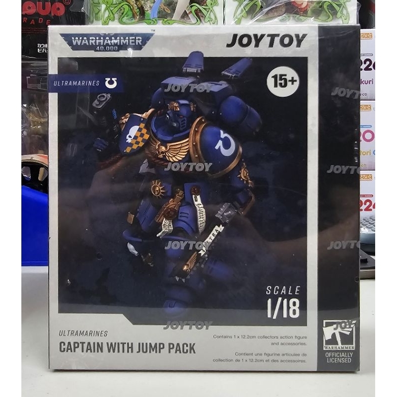 Joytoy Warhammer 40k Ultramarines Captain with Jump Pack * | Shopee ...