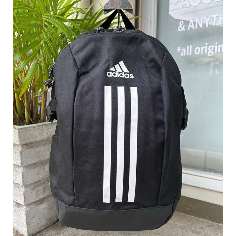 ADIDAS BACK PACK WITH LAPTOP COMPARTMENT BLACK | Shopee Philippines