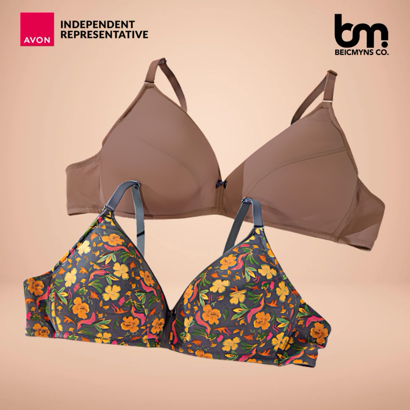 AVON Freya Non-Wire 2-pc Bra Set | Shopee Philippines