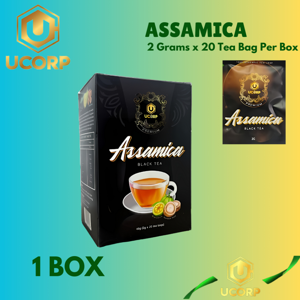 Assamica Black Tea-UCORP (1 Box / 20 Tea Bags / 2 Grams per tea bag ...