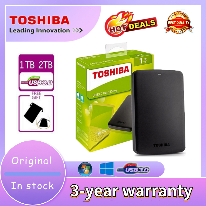 Toshiba original External Hard Drive USB3.0 High Speed Expansion Hard ...