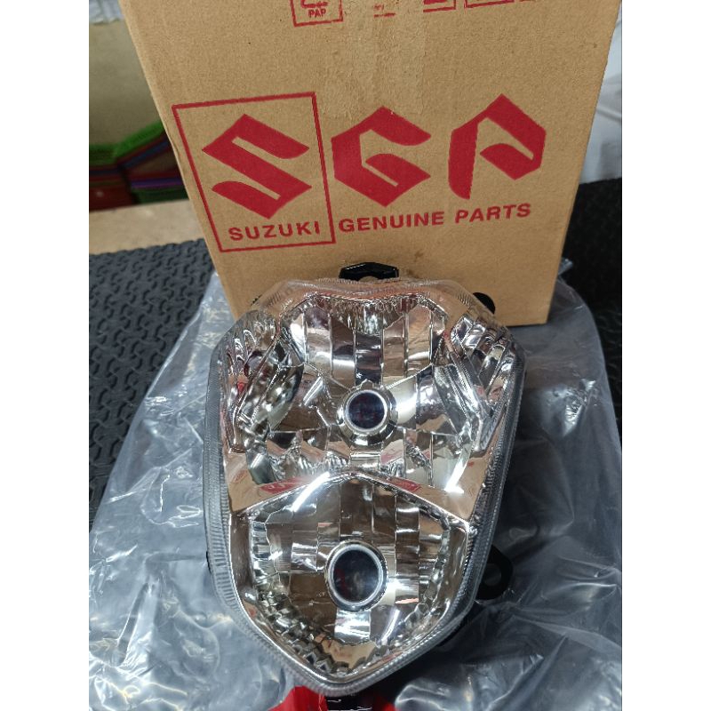 SGP RAIDER 150 CARB HEADLIGHT UNIT (SUZUKI GENUINE) 1ST GEN/ GEN 1 ...